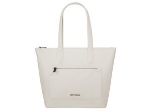 4022581348346 - Shopper BETTY BARCLAY Damen Gr B H T 42cm x 30cm x 13cm onesize weiß Kunstfaser leicht glänzend unifarben Taschen