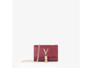 8054942814692 - Umhängetasche VALENTINO BAGS DIVINA Damen Gr B H T 17cm x 115cm x 4cm rot (bordeaux) Lederimitat Taschen Handtasche Damen Tasche Damen Schultertasche Kettentasche