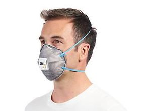 5902658102080 - Atemschutzmaske Cool Flow™ 9922 Typ FFP2 94 % Partikelfilterung geruchshemmend mit Ventil grau 2 Stück