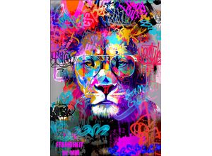 4019449519086 - Aludibondbild GRAFFITI LION