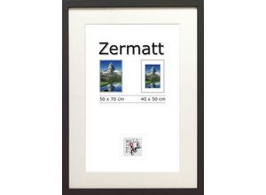 4250101314087 - Bilderrahmen ZERMATT schwarz (BHT 52x72x4 cm) BHT 52x72x4 cm schwarz Fotorahmen