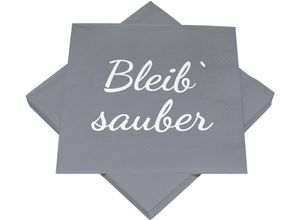 4018164532233 - Servietten BLEIB SAUBER (BT 33x33 cm)