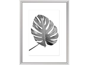 4250423812889 - Bilderrahmen ELEGANCE silber (BH 66x86 cm) BH 66x86 cm grau Fotorahmen