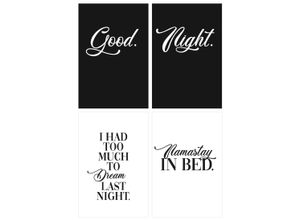 8714597575361 - Bilder-Set GOOD NIGHT (BH 20x30 cm) BH 20x30 cm bunt