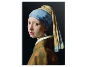8714597610567 - Glasbild GIRL WITH A PEARL (BHT 78x116x120 cm) BHT 78x116x120 cm bunt Acrylglasbild