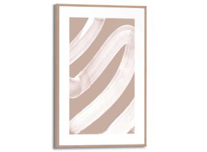 8714597625448 - Poster REINDERS Abstrakt Weiß beige (farbe bild(er) beige) B20cm H30cm T16cm MDF Bilder