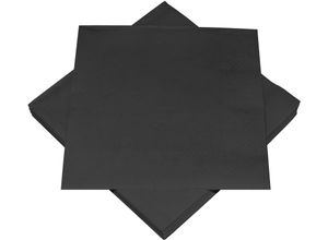 4018164222417 - Servietten BASIC schwarz (BT 33x33 cm) 4018164222417 - Servietten BASIC schwarz (BT 33x33 cm)