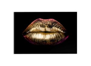 8714597636420 - Glasbild PERFEKT LIPS (BHT 78x116x120 cm) BHT 78x116x120 cm bunt Acrylglasbild