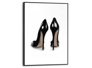 8714597655209 - Bild mit Rahmen REINDERS Catwalk Heels schwarz (farbe bild(er) schwarz) B30cm H40cm T16cm Holzwerkstoff Bilder