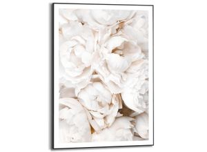8714597657142 - Bild mit Rahmen REINDERS White Roses weiß (farbe bild(er) weiß) B50cm H70cm T16cm Holzwerkstoff Bilder