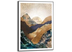 8714597662658 - Bild mit Rahmen REINDERS Autumn Mountains blau (farbe bild(er) blau) B50cm H70cm T16cm Holzwerkstoff Bilder 8714597662658 - Bild mit Rahmen REINDERS Autumn Mountains blau (farbe bild(er) blau) B50cm H70cm T16cm Holzwerkstoff Bilder