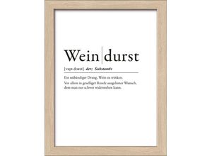 4019449507458 - Gerahmtes Bild WEINDURST