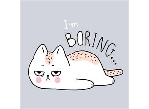 4019449506666 - Keilrahmenbild I´M BORING