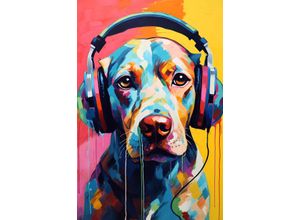 4050743091656 - Leinwandbild DOGGY SOUND
