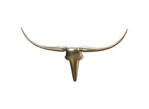 4250950210110 - Wanddekoration Geweih Bull L 125 cm Aluminium golden 4250950210110 - Wanddekoration Geweih Bull L 125 cm Aluminium golden