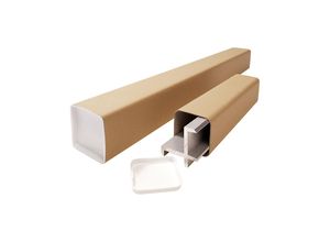 8057714366603 - Versandhülse quadratisch VE 10 Stk Innen-LxBxH 610 x 65 x 65 mm A1 ab 10 VE ratioform