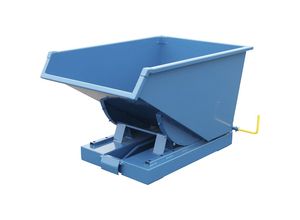 7332687067995 - Schwerlast-Kippbehälter Traglast 2500 kg blau Volumen 03 m³ kaiserkraft