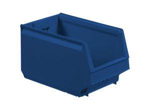 4250686298468 - Sichtlagerkasten aus Polypropylen LxBxH 350 x 206 x 200 mm VE 8 Stück blau kaiserkraft