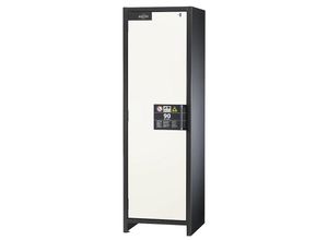 4250101115417 - asecos Feuerbeständiger Industrie-Gefahrstoffschrank Typ 90 HxBxT 1955 x 600 x 615 mm 1-türig reinweiß