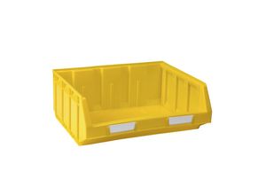 8029926000835 - Sichtlagerkasten aus Polyethylen LxBxH 344 x 408 x 164 mm gelb VE 8 Stk kaiserkraft