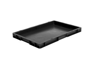 4031022070562 - ESD-Stapelkasten aus Polypropylen LxBxH 600 x 400 x 50 mm VE 2 Stk kaiserkraft