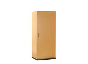 4260429762514 - LENA - Flügeltürschrank 4 Fachböden 5 Ordnerhöhen HxBxT 1869 x 800 x 442 mm Buche-Dekor kaiserkraft
