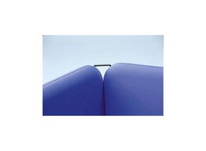 7332835305122 - Verbindungselement für Akustik-Trennwandsystem Softline HxB 50 x 4 mm 2-Wege schwarz kaiserkraft