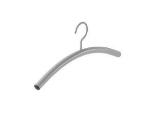 4004419073095 - Kleiderbügel TIMELESS Durchmesser 22 mm VE 4 Stk weißaluminium RAL 9006 kaiserkraft