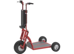 3760406530125 - Elektro Transportroller PRO 350 W 3 Räder rot kaiserkraft