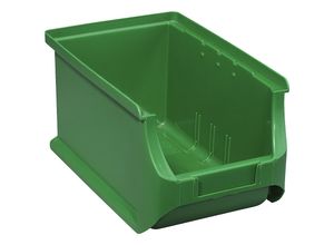 4005187562118 - Sichtlagerkasten LxBxH 235 x 150 x 125 mm VE 24 Stk grün kaiserkraft