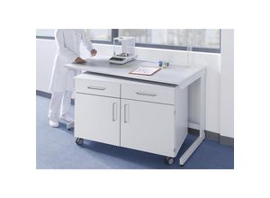 4061753095633 - Labor-Unterschrank hoch 1 Schublade 1 Tür 1 Boden Breite 536 mm kaiserkraft