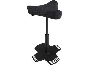 4014296952000 - Stehhilfe SITNESS FALCON mit ergonomisch geformtem Sattelsitz Bezug schwarz Topstar