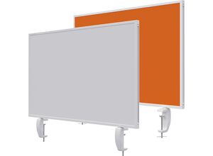 4013695064529 -  magnetoplan Tischtrennwand VarioPin 1108044 800x500mm orange 4013695064529 Magnetoplan Holtz