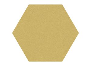 8712752103428 - Design-Pinnwand sechseckig Kork BxH 600 x 600 mm gelb Chameleon