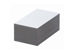 4250870300175 - Magnet-Lagerschilder weiß HxB 50 x 100 mm VE 100 Stk kaiserkraft