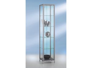 4260222860462 - LINK Säulenvitrine 4 Böden Drehflügeltür HxBxT 1860 x 400 x 400 mm kaiserkraft