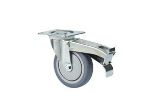 4061753281791 - Ersatzrad Ø 125 mm Tragfähigkeit 230 kg Lenkrolle mit Feststeller kaiserkraft