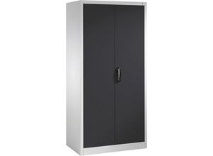 4069361479807 - ACURADO Universalschrank BxT 930 x 600 mm lichtgrau   schwarzgrau C+P