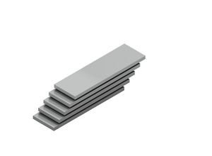 4250623750264 - Fachboden Breite 1000 mm VE 5 Stk Tiefe 300 mm Traglast 350 kg verzinkt hofe