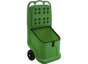 5055644208263 - eurokraft basic Universalwagen ideal für Schüttgut Inhalt 75 l grün ab 3 Stk