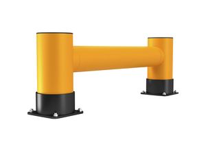 4061753255730 - Rack Mammut Barrier Regalendschutz Einzelplanke Länge 120 m Höhe 400 mm verkehrsgelb