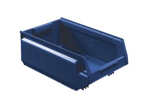 4250686298499 - Sichtlagerkasten aus Polypropylen LxBxH 500 x 310 x 200 mm VE 8 Stück blau kaiserkraft
