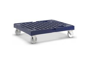 4260633270560 - Rollplatte aus Kunststoff Gesamtlänge 682 mm enzianblau kaiserkraft