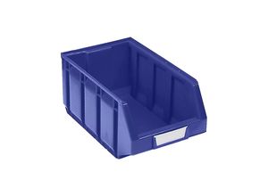 8029926000620 - Sichtlagerkasten aus Polyethylen LxBxH 342 x 204 x 164 mm blau VE 24 Stk kaiserkraft
