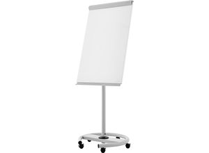 4013695021720 - Holtz Office Support Gmbh - Flipchart Schreibfläche B680xH1065mm creme lichtgrau fahrbar magnetoplan