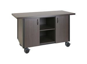 4050558002557 - Service- und Kaffeestation mit 2 Türen Länge 1600 mm BxH 740 x 900 mm kaiserkraft