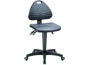 4016849254845 - Arbeitsdrehstuhl gepolstert mit PU-Schaum mit Rollen Höhenverstellbereich 430 - 600 mm bimos