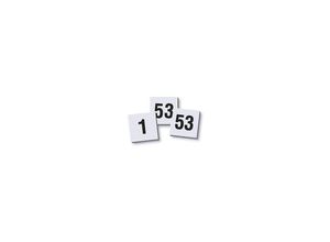 4013695047317 - Ziffernmagnet-Set 10 x 10 mm VE 2 Stk Ziffern 1 - 53 magnetoplan