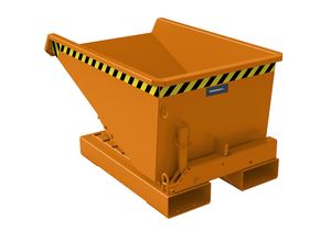 4052462063938 - eurokraft pro Kippbehälter inkl Abrollmechanismus Volumen 015 m³ LxBxH 960 x 640 x 550 mm orange