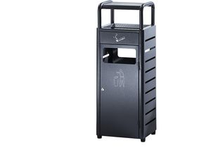 4897020622581 - Kombiascher Volumen 20 l BxHxT 330 x 895 x 280 mm anthrazitgrau Probbax